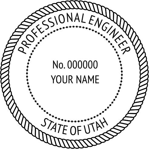 Utah Professional Engineer Stamp & Seal | Pro Stamps